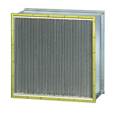 Industrial Air Filter System , Pleated Hepa Filter With Double Header ...