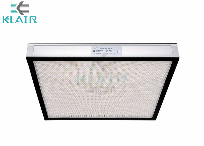 Clean Room Ulpa / Hepa Air Filter Rigid Cell Sides Panel For Terminal ...