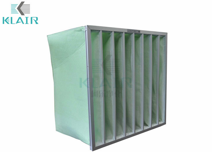 Glass G4 Effective Bag Air Filters ISO EPM10 With High Coarse Dust ...