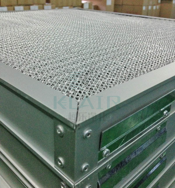 Permanent Metal Pleated Air Filters For Average Dust Loading Conditions
